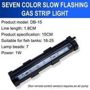 Emlimny LED Fish Tank Light Aquarium Air Bubble Light Fish Tank Air ...