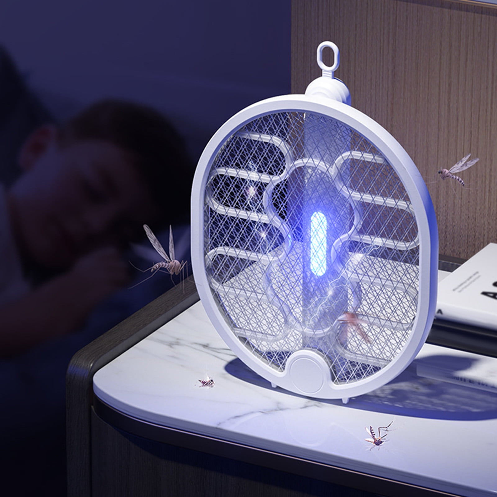 COM1950s Fly Trap Indoor Electric 3 in 1 Smart Murder , Electric Fly ...