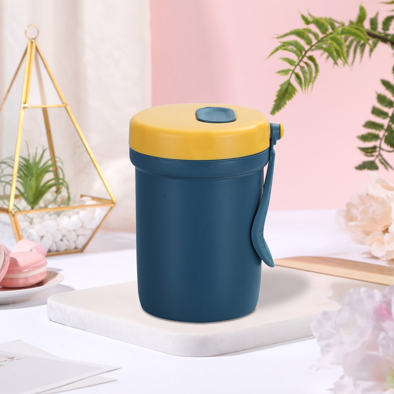 COM1950s Food Container- Thermos for Hot Food&Drinks,400Ml Stainless ...