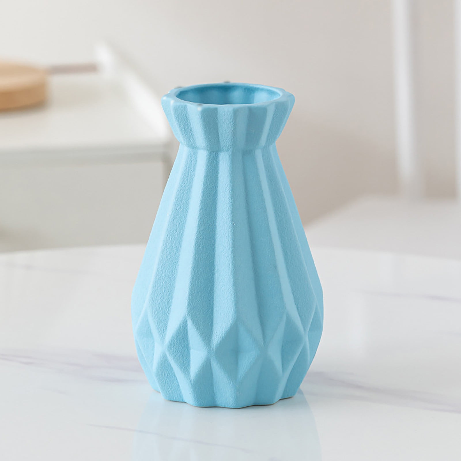 COM1950s Frosted Ceramic Vase,Textured Vertical Design for Home Decor ...