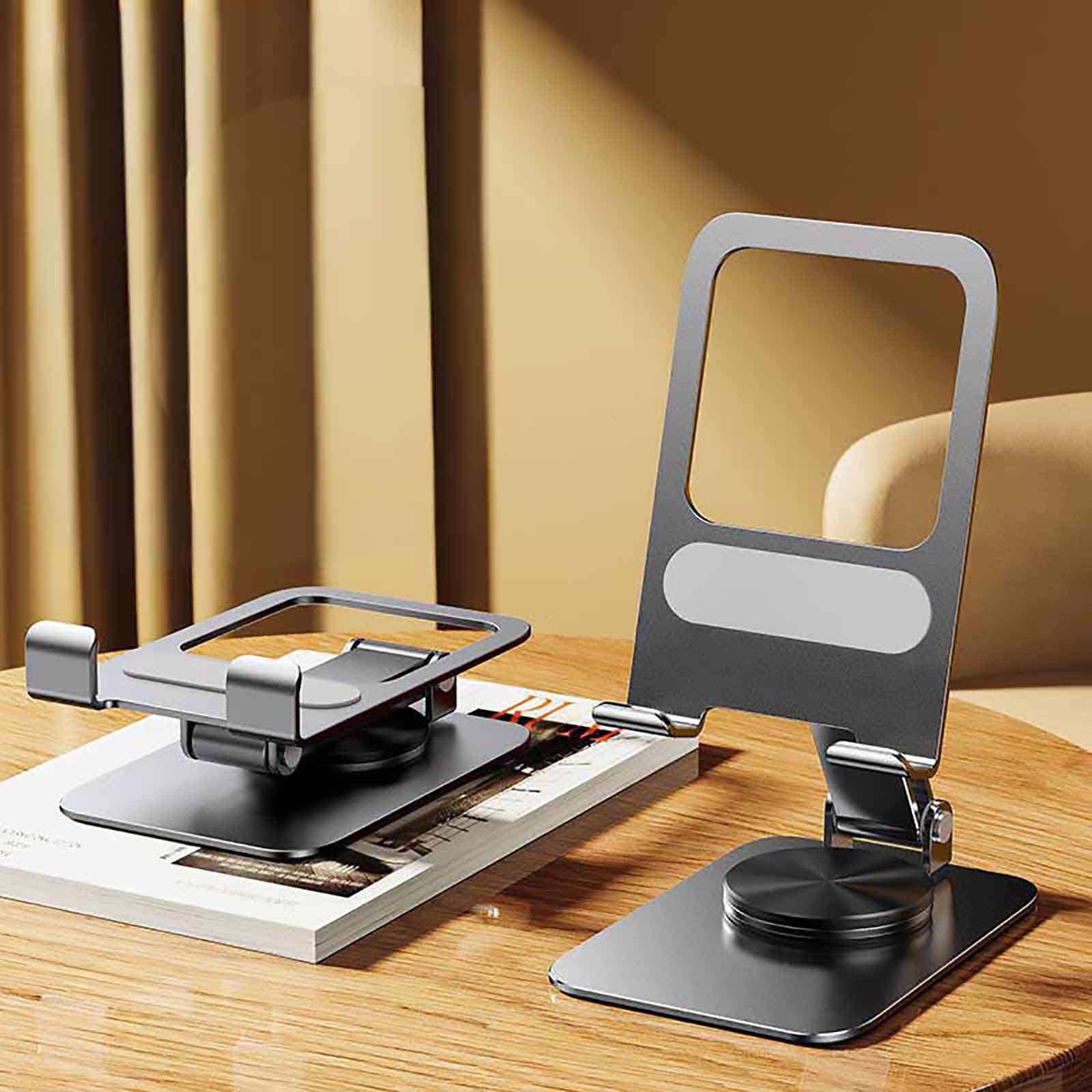 COM1950s Full Metal Folding Phone Bracket All Round Rotation Infinite ...