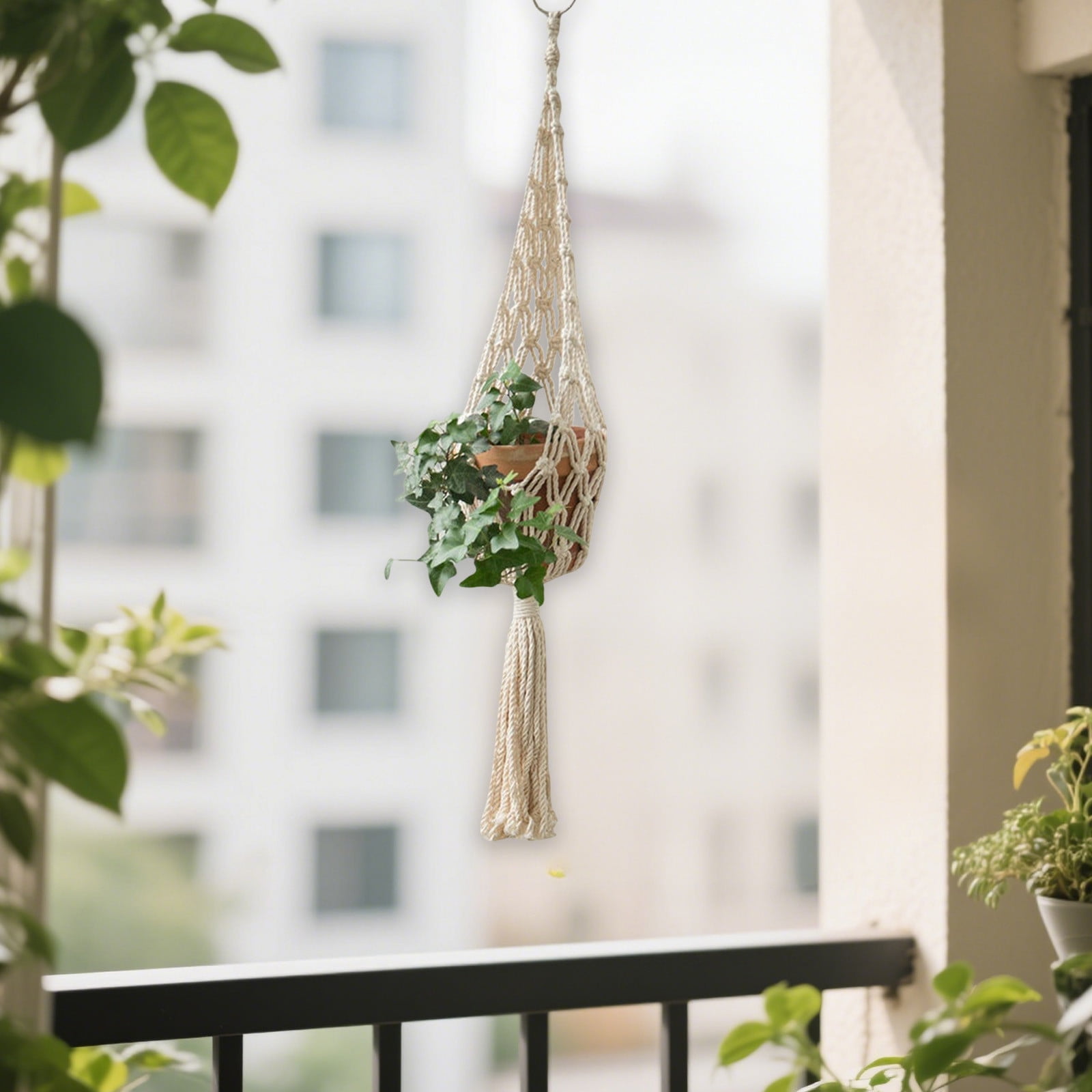 COM1950s Hanging Basket Hooks,Hanging Baskets for Kitchen,Hanging ...
