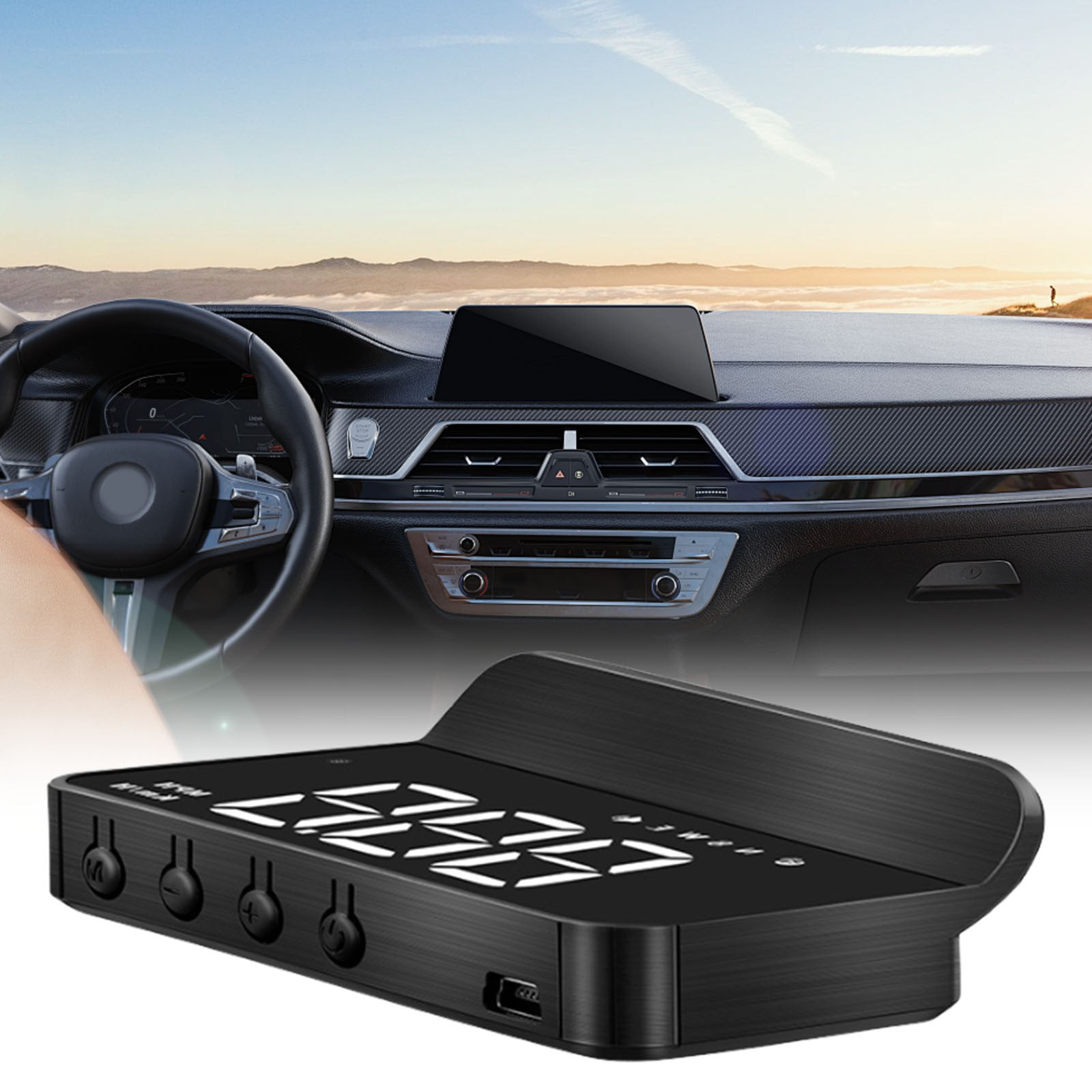 COM1950s Heads Up Display for Cars,Windshield Projection Heads Up ...