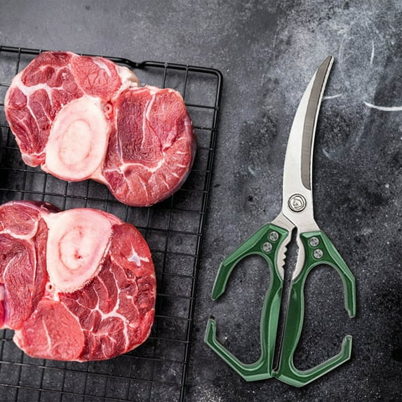 COM1950s Heavy Duty Kitchen Shears,Professional Poultry Shears for ...