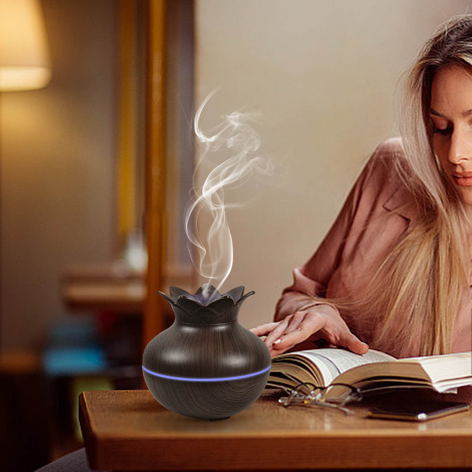 COM1950s Humidifiers for Bedroom,Decorations for Bedroom,Aromatherapy ...