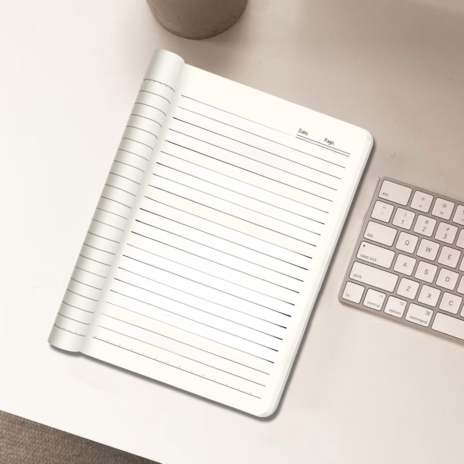 COM1950s Kraft Paper Notebook A5 B5 A4 Size,Soft Cover Grid Notebook ...