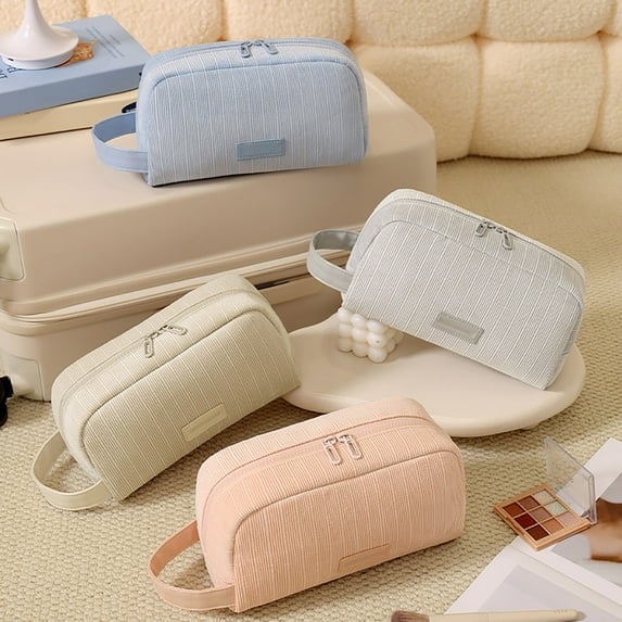 COM1950s Large Capacity Makeup Bag for Travel,Toiletry Storage ...