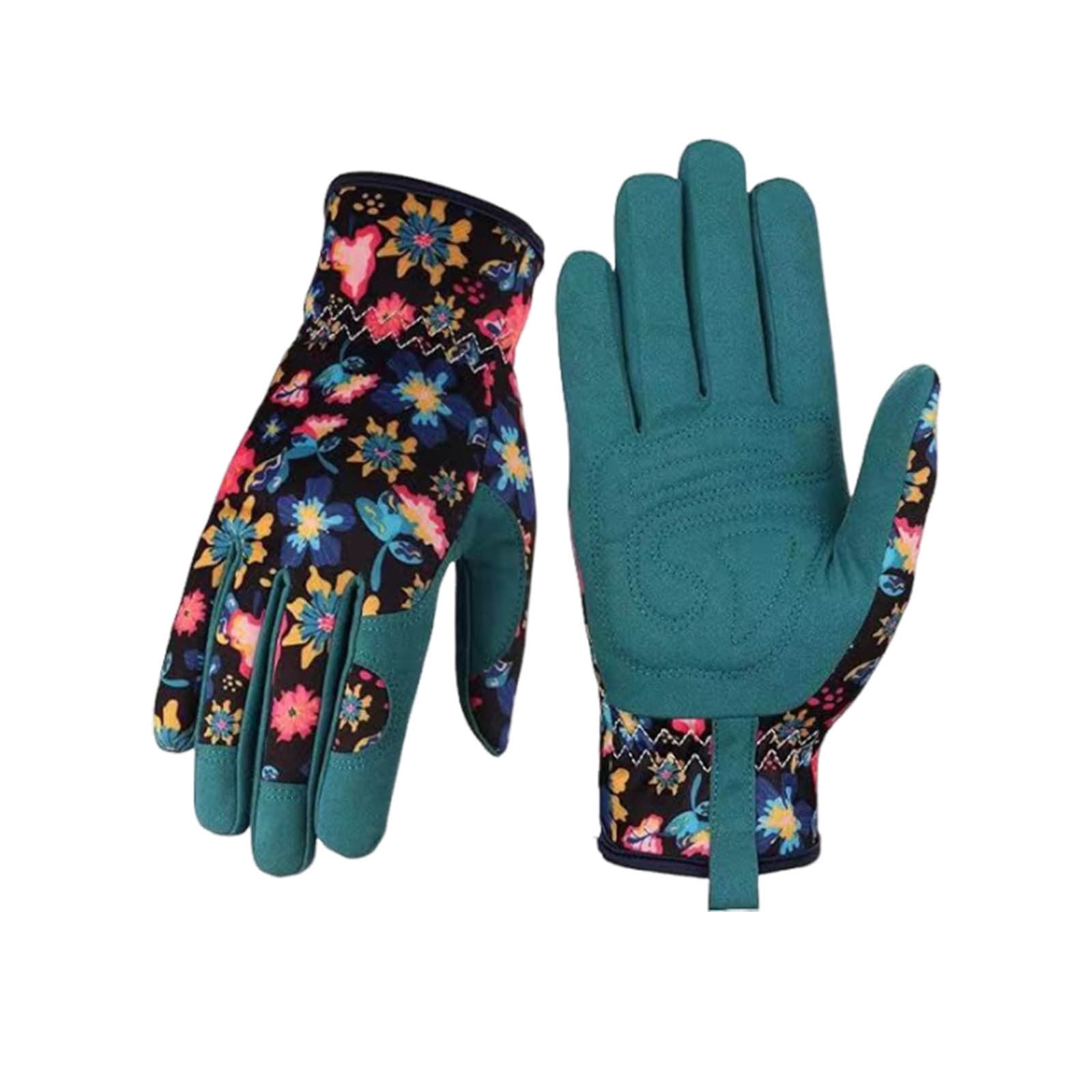 COM1950s Leather Work Gloves Women Work Gloves Gardening Leather Gloves ...