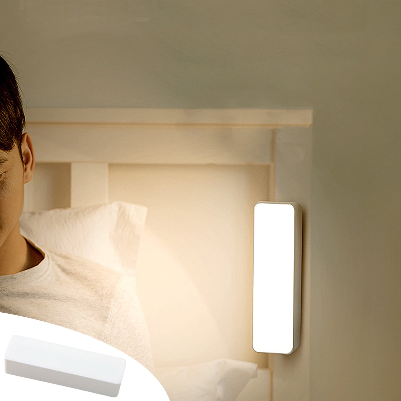 COM1950s Led Light Bar Desk Wall Reading Light – 3 Color Modes 1200Mah ...