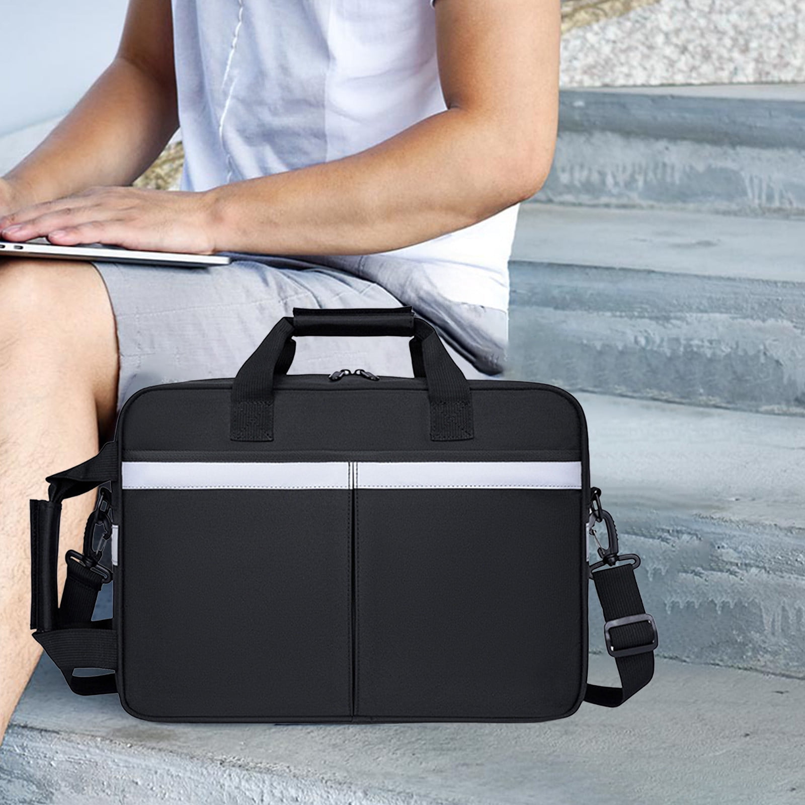 COM1950s Lightweight Multi-Function Laptop Bag and Backpack,Convertible ...