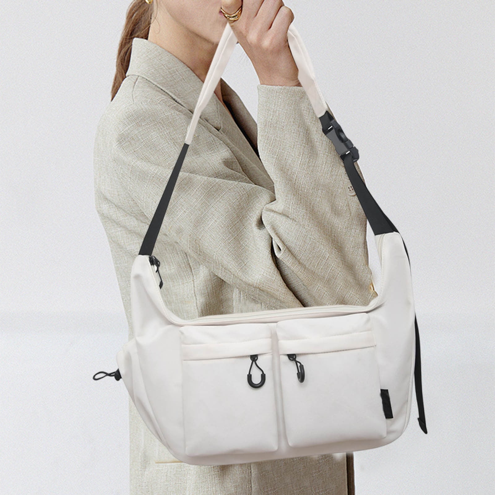 COM1950s Messenger Bag for Women,Large Capacity Crossbody Shoulder Bag ...