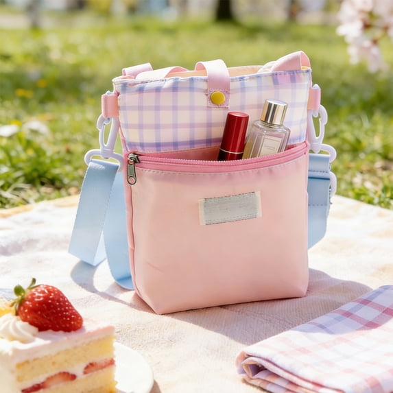 COM1950s Mini Crossbody Bag,Small Shoulder Bag for Phone with Zippered ...