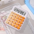 COM1950s Mini Desktop Calculator, Large Button Basic Calculator, Cute ...