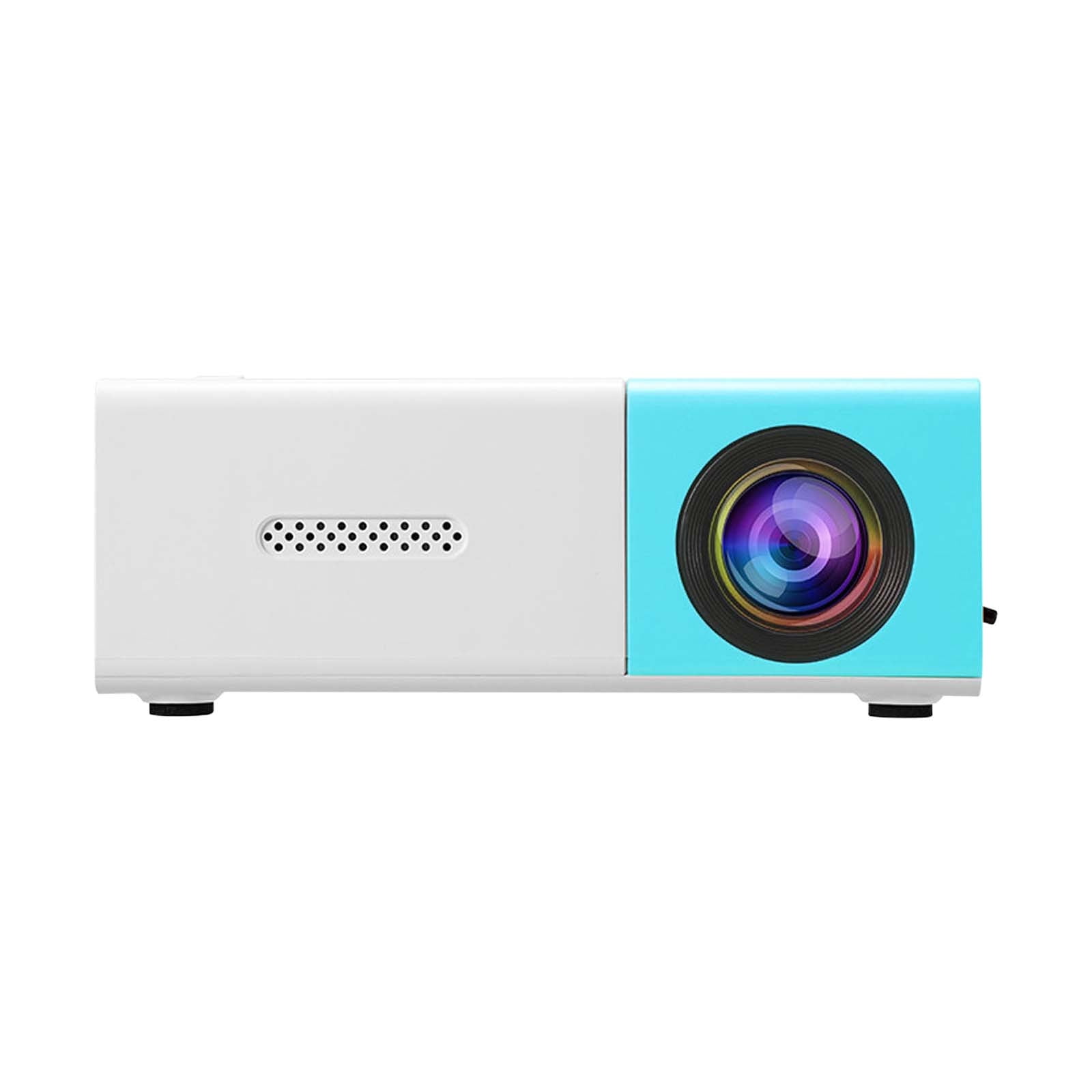 COM1950s Mini Projector,Upgraded Bluetooth Projector with Screen,1080P ...