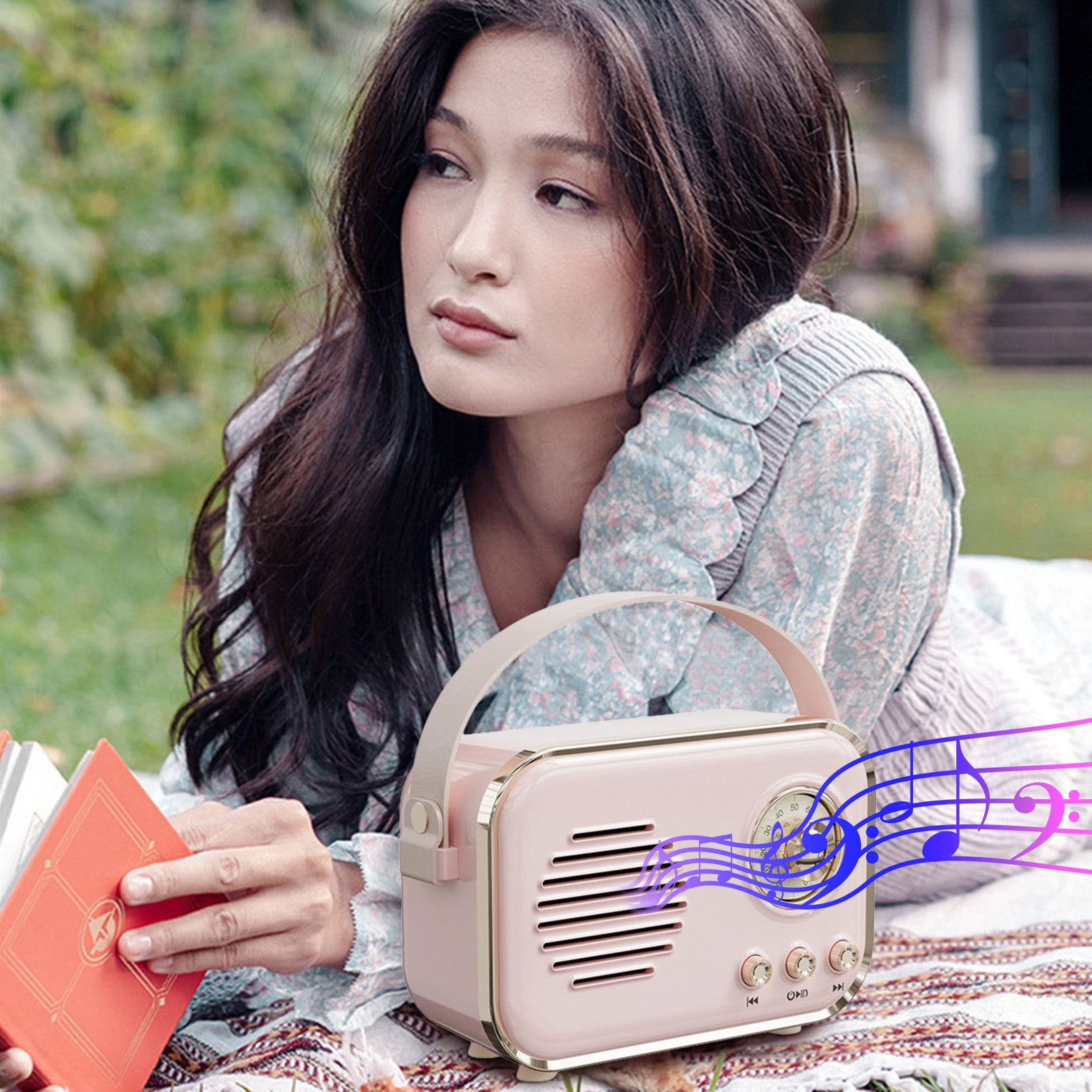 COM1950s Mini Usb To Usb Cable Retro Radio, Bluetooth Speaker ...