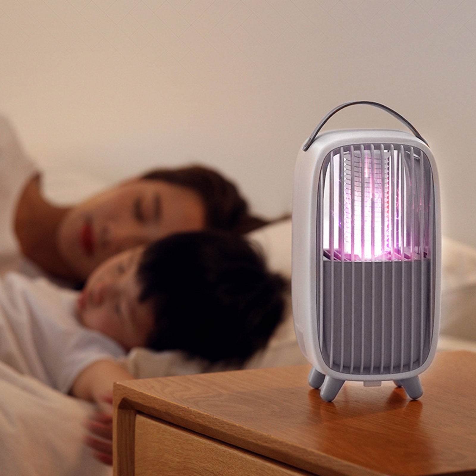 COM1950s New Electric Usb Mosquito Trap for Home Use, Lighted Mosquito ...