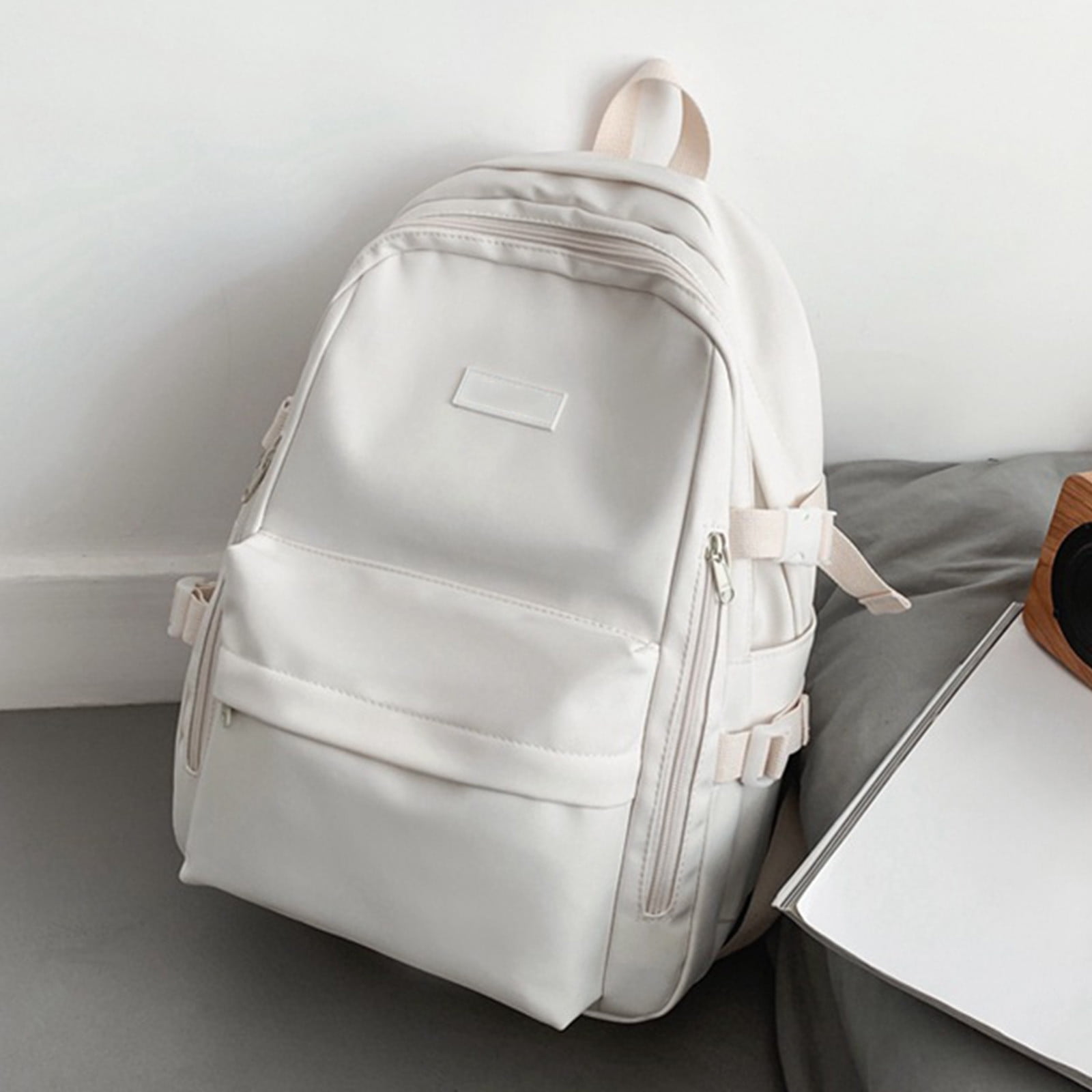 COM1950s Nylon Backpack Waterproof,Large Capacity Laptop Backpack for ...