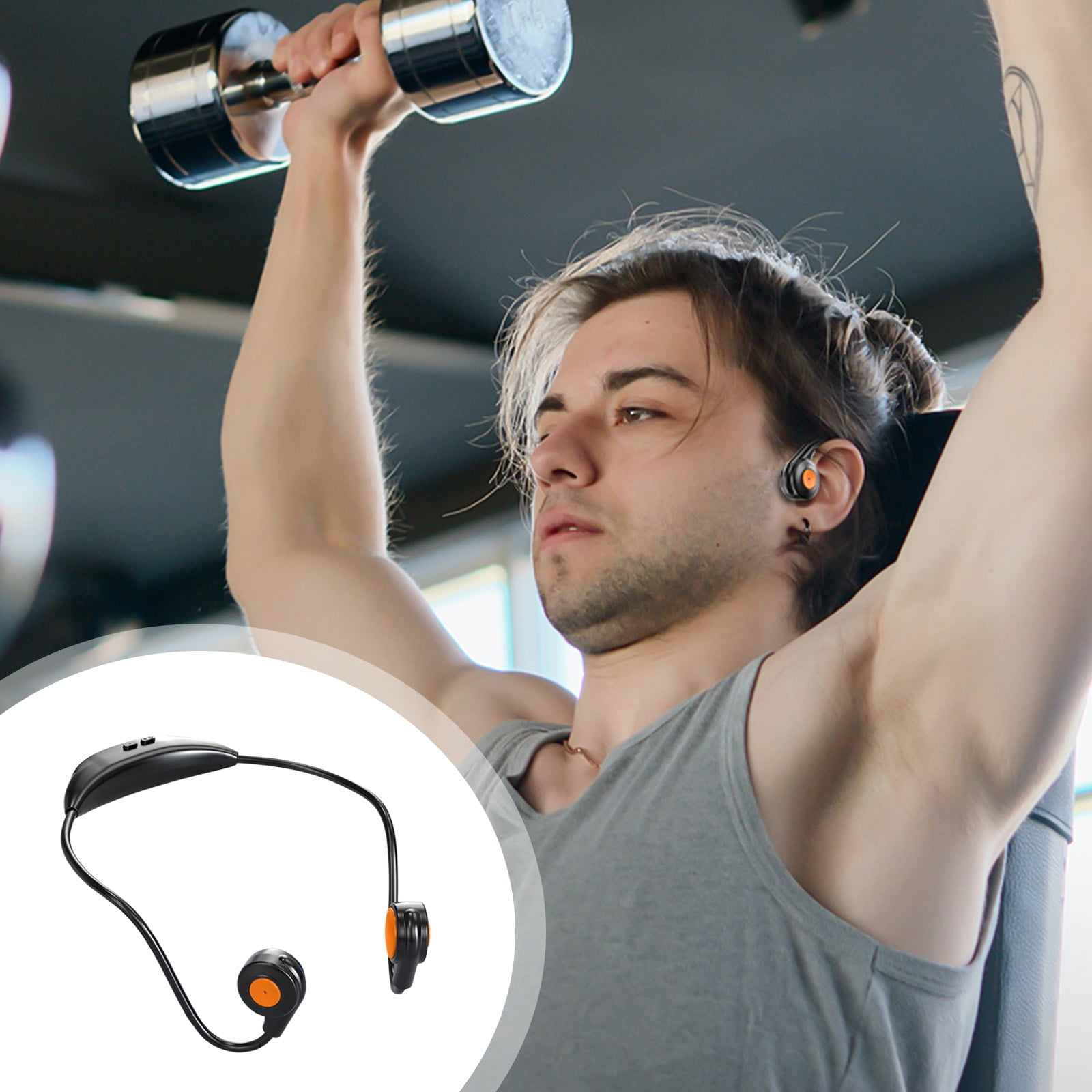 COM1950s Open Ear Headphones Wireless Bluetooth Bluetooth Conduction ...