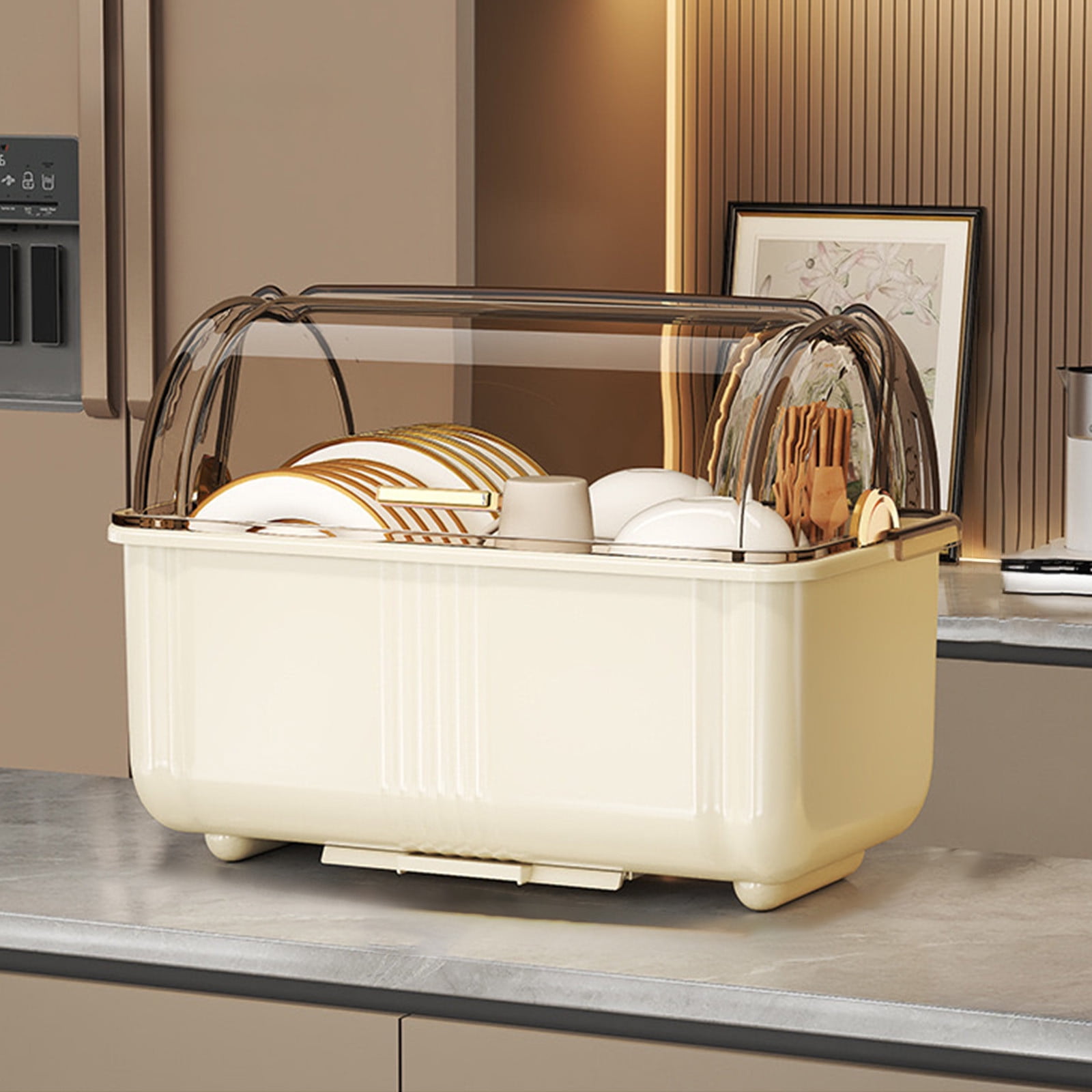 COM1950s Outdoor Storage Box,Plastic Storage Box,Kitchen Cutlery ...