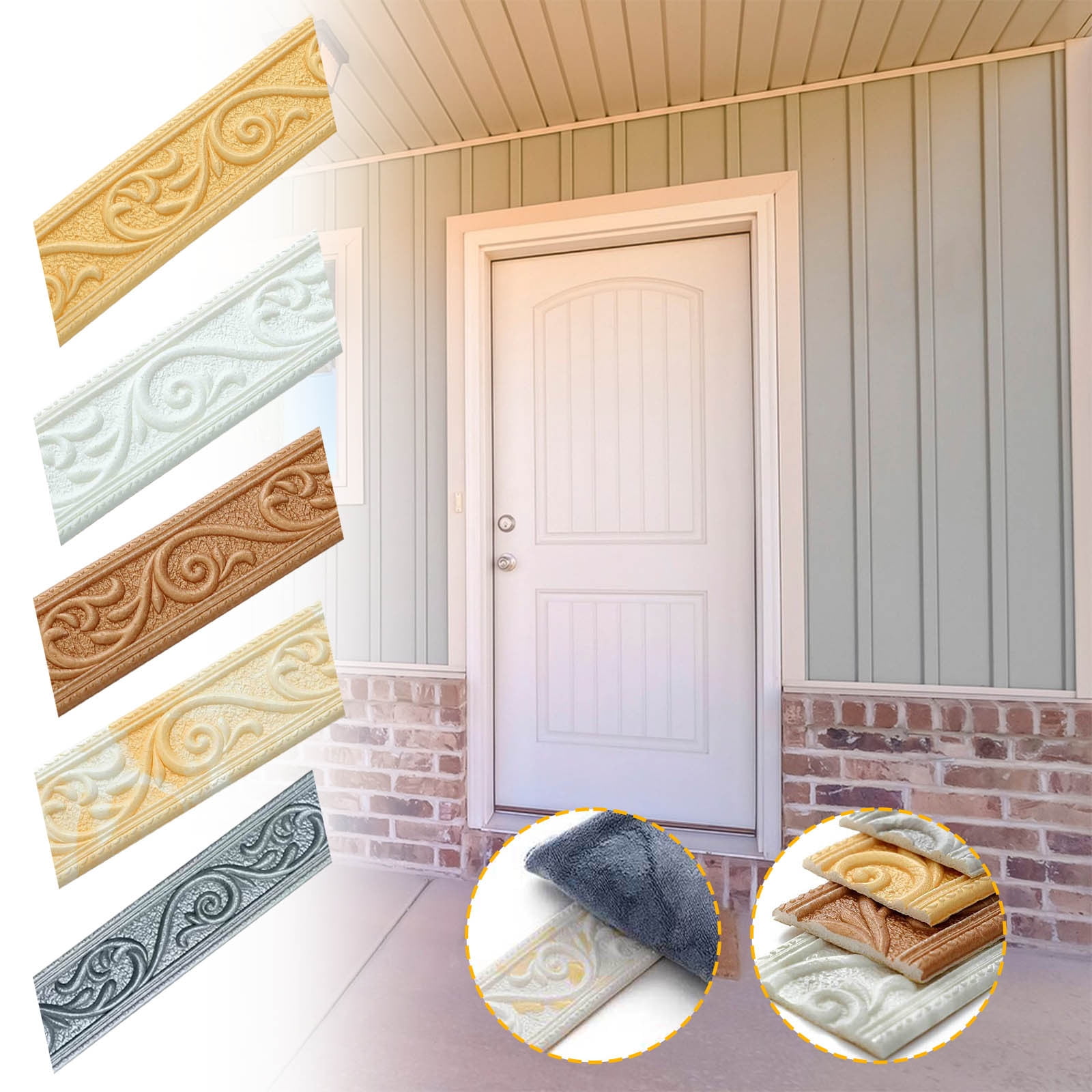 COM1950s Peel Stick Foam Molding Trim Self Adhesive,Crown Molding ...