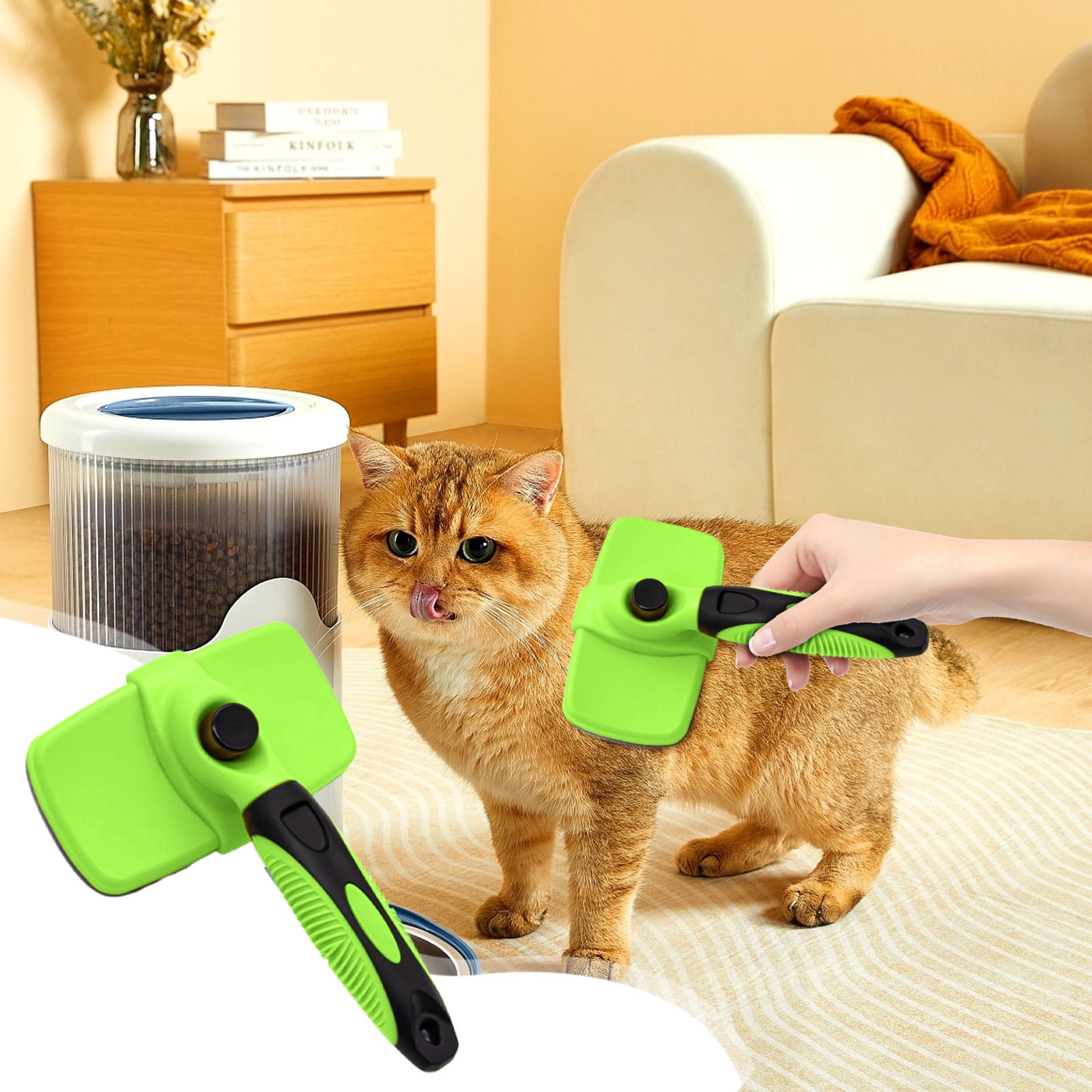 COM1950s Pet Comb Comb Cats Use A Dog Comb To Float Their Hair ...