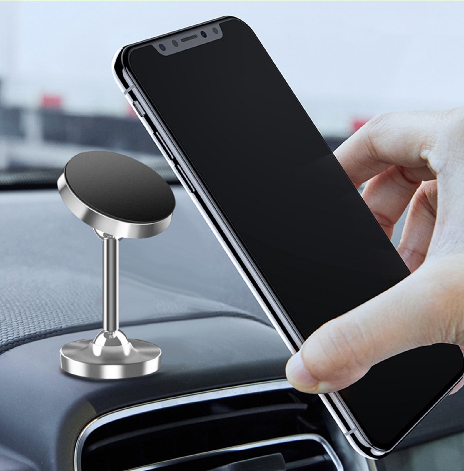 COM1950s Phone Mount for Car Magnetic,Universal Car Phone Mount ...