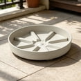 COM1950s Plant Saucer Tray, Round Thickened Plastic Flower Pot Water ...