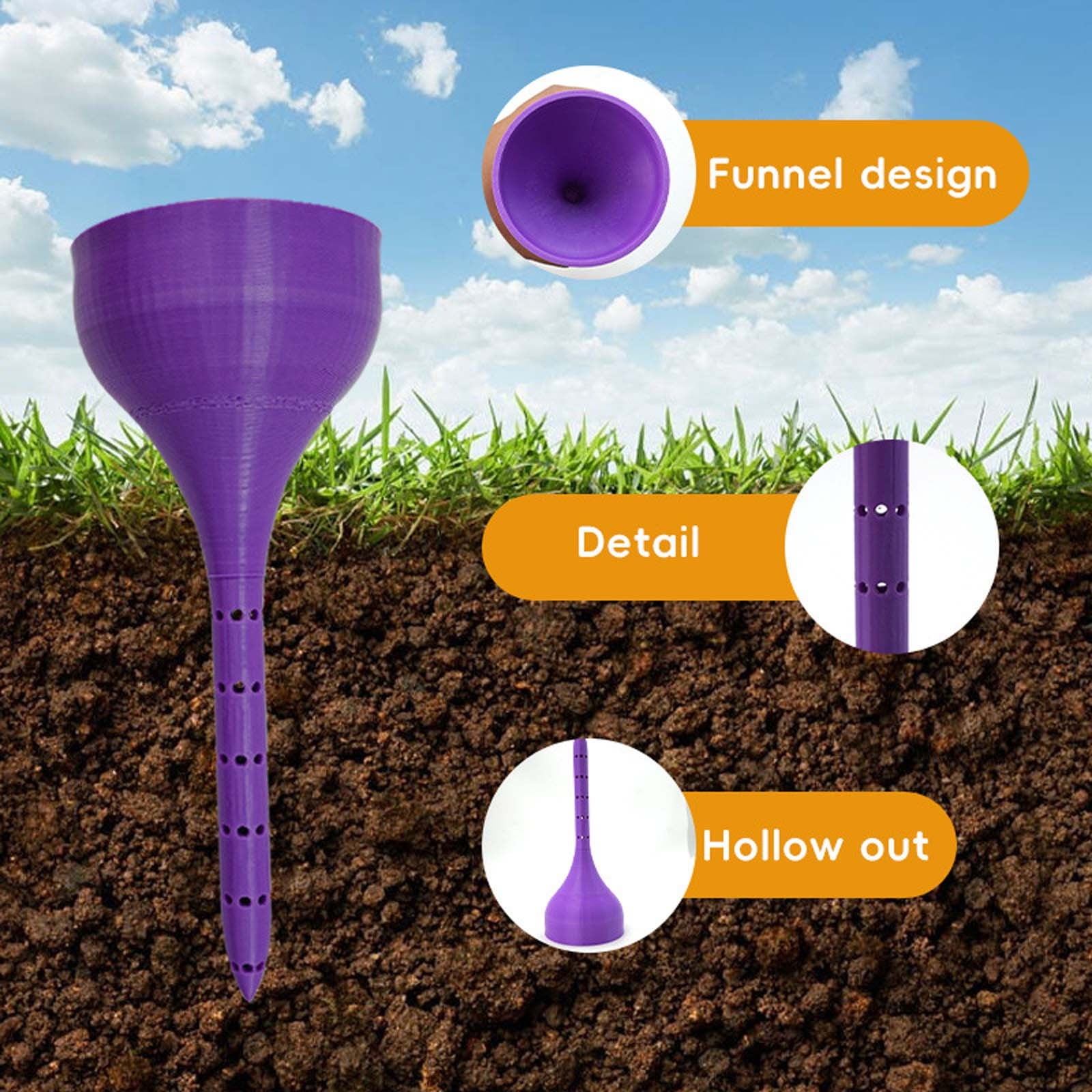 COM1950s Plant Watering Funnel,Drip Irrigation Head for Potted Plants ...