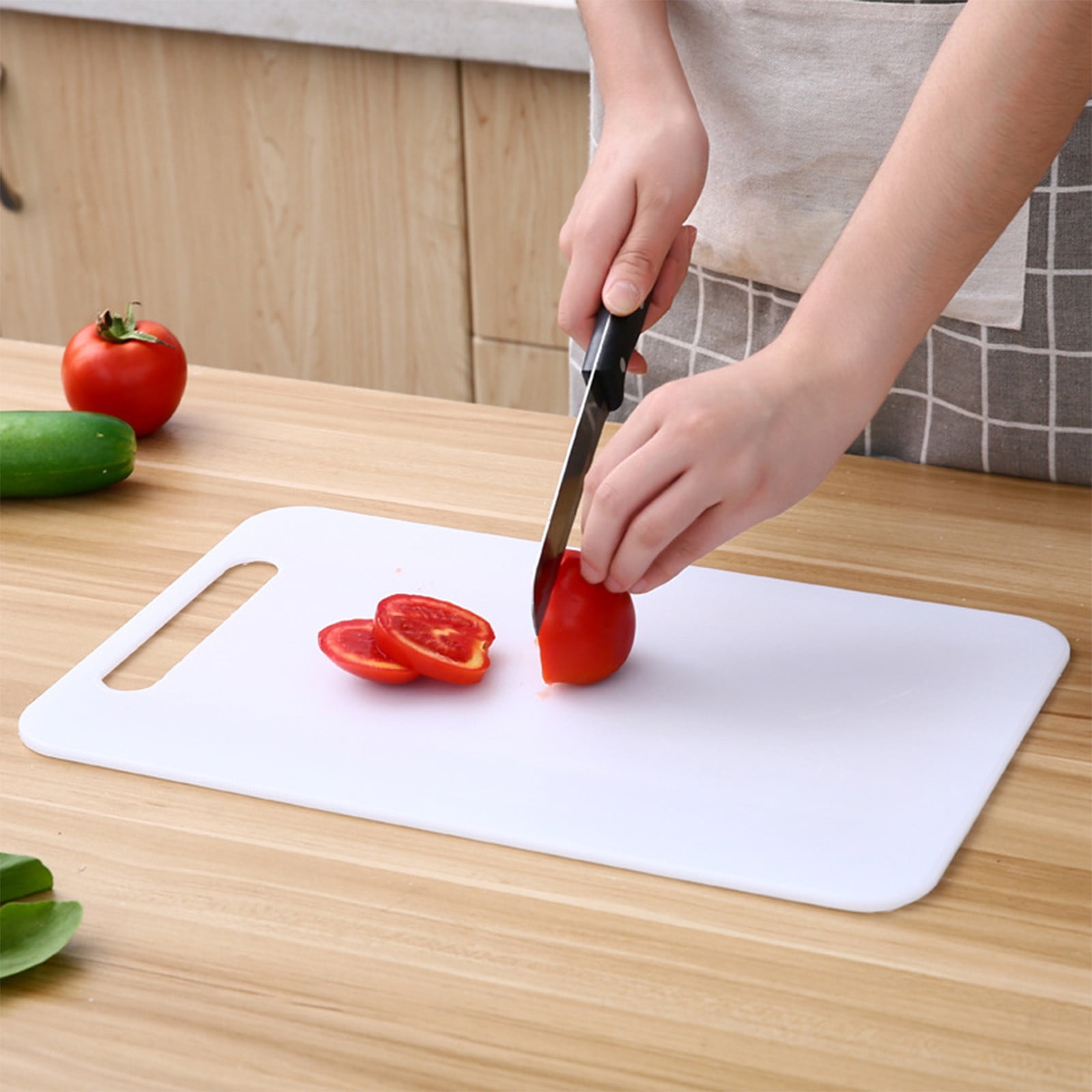 COM1950s Plastic Cutting Boards for Kitchen Rubber Feet for Cutting ...