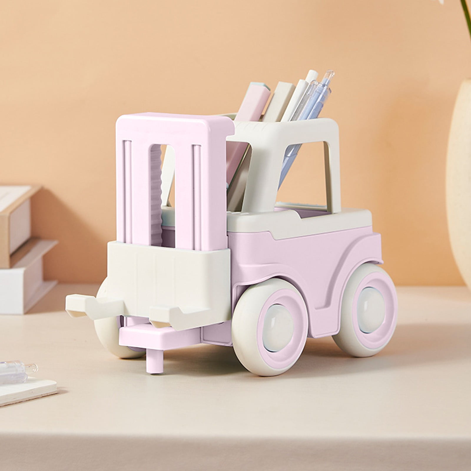 COM1950s Plastic Storage Bins,Home Office Desks,With Flip Cover Desktop ...