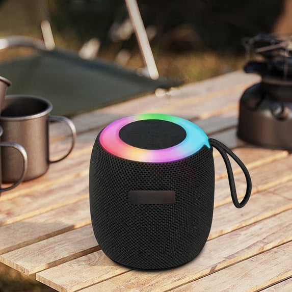 COM1950s Portable Bluetooth Speaker, Small Subwoofer, Loud Volume ...
