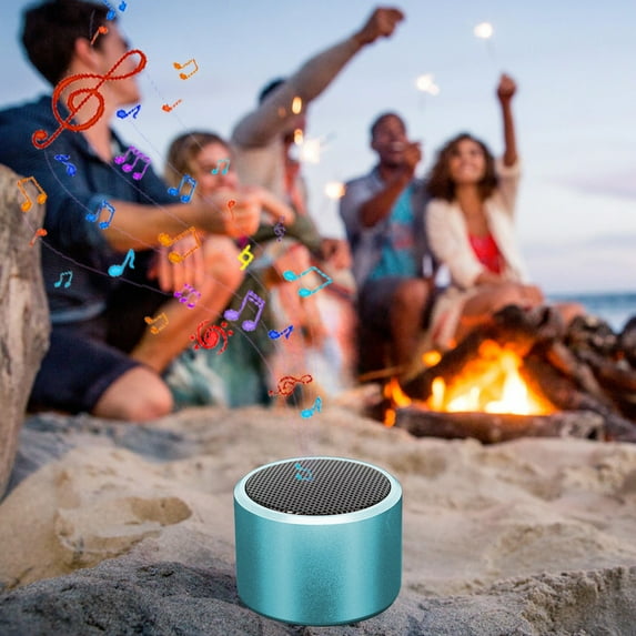 COM1950s Portable Bluetooth Speaker with Magnetic Knob,Waterproof Mini ...
