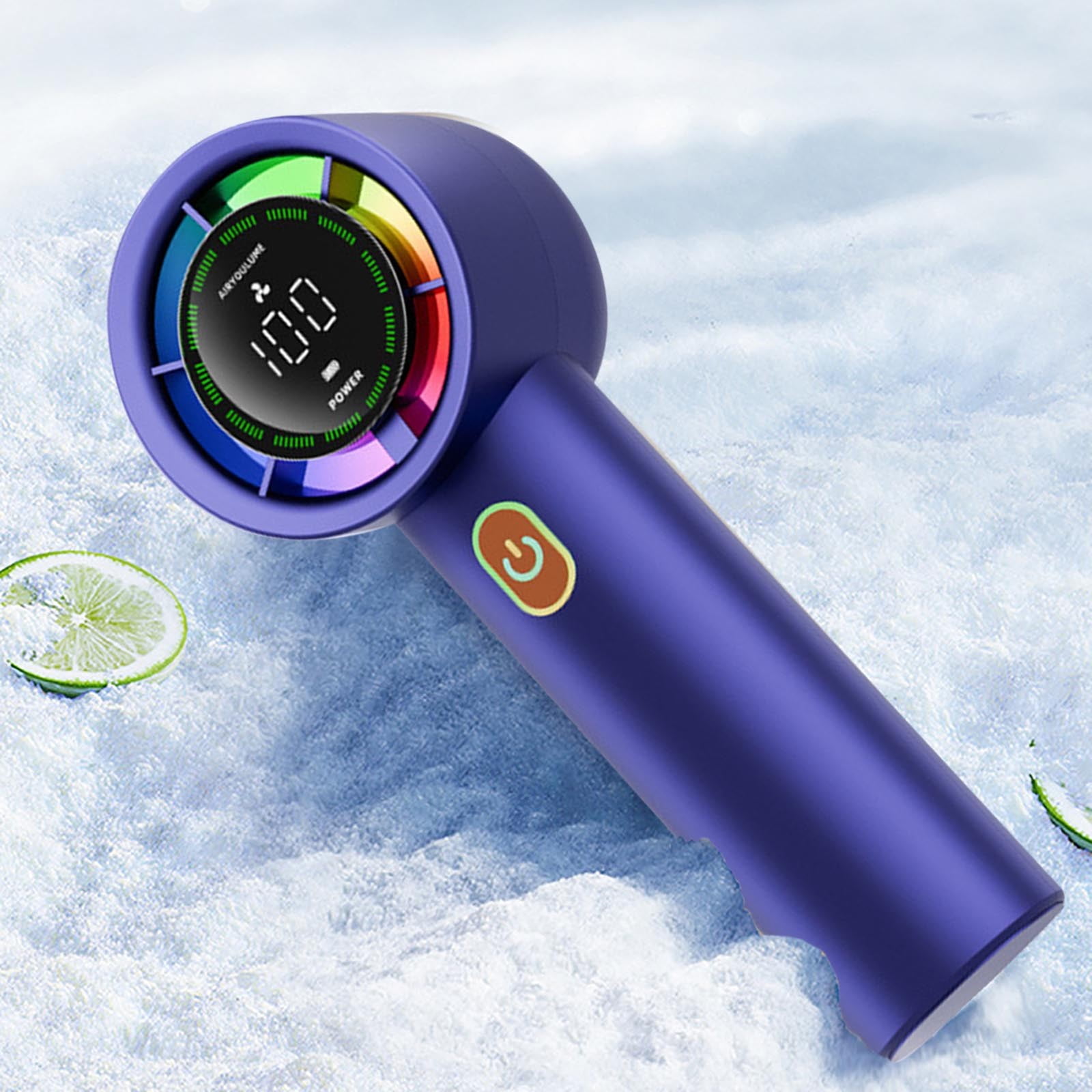 COM1950s Portable Fan,Handheld Usb Rechargeable Mini Fan with 100 ...