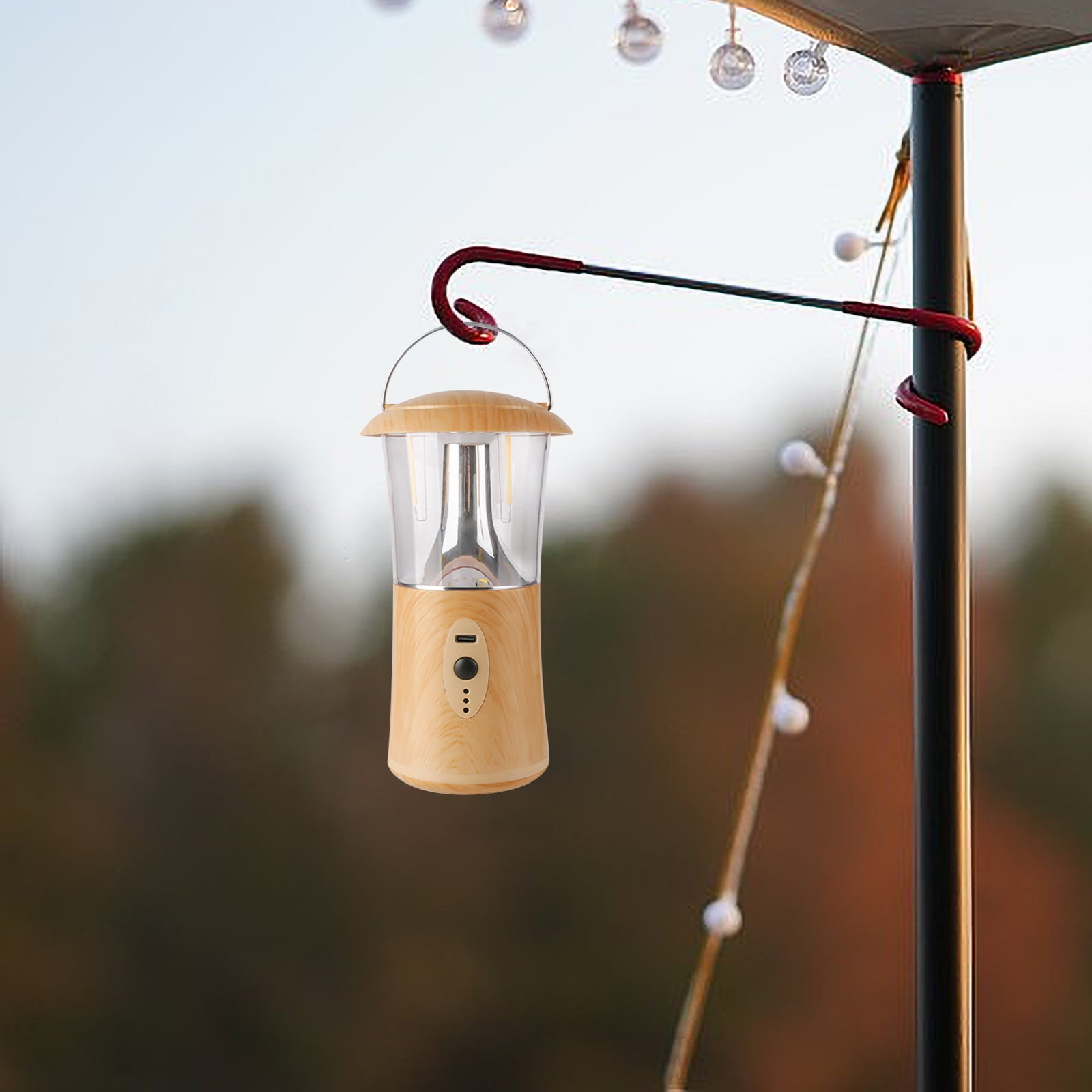 COM1950s Portable Led Camping Lantern Rechargeable,Camping Essential ...