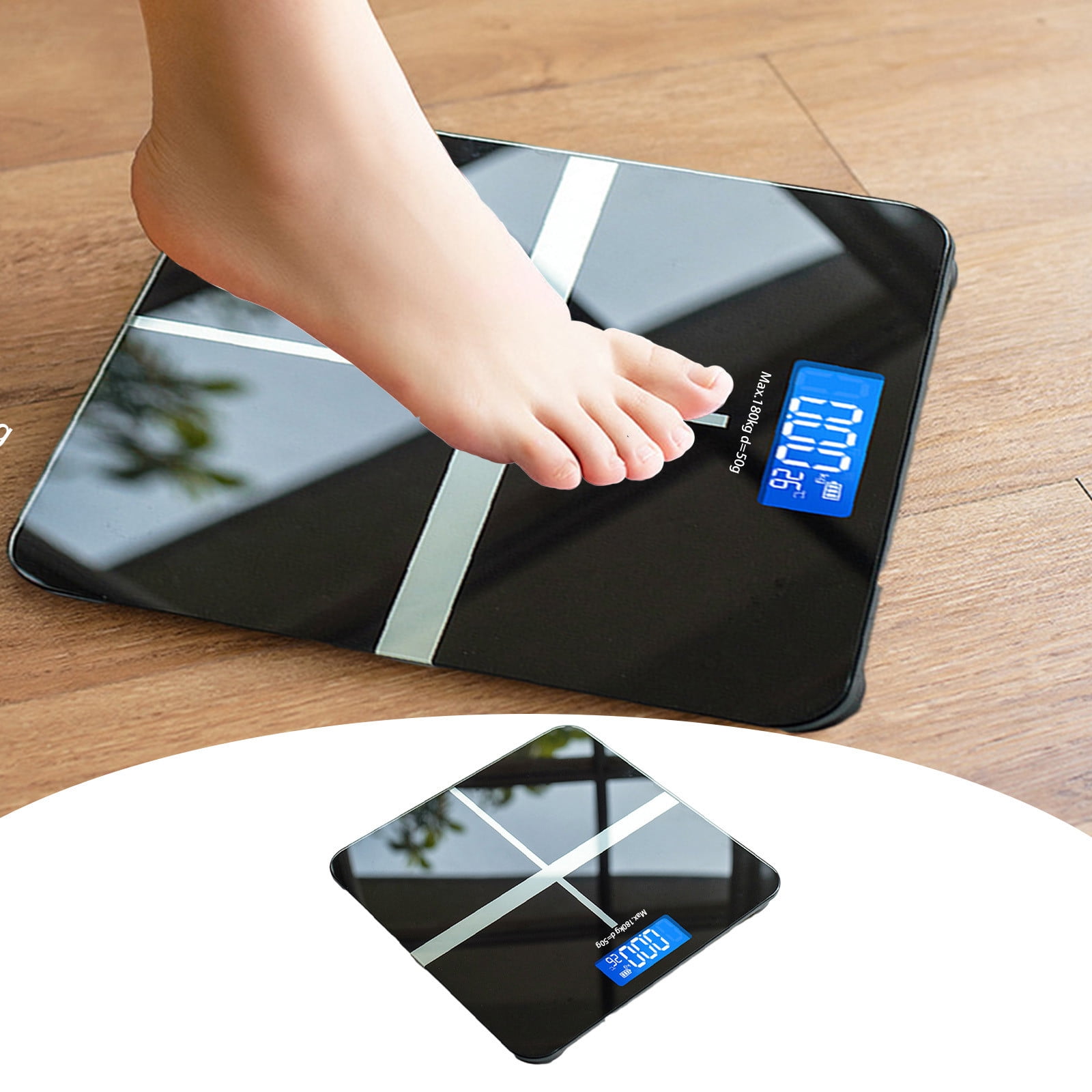 COM1950s Scale for Body Weight Accurate Digital Bathroom Scale, Highly ...