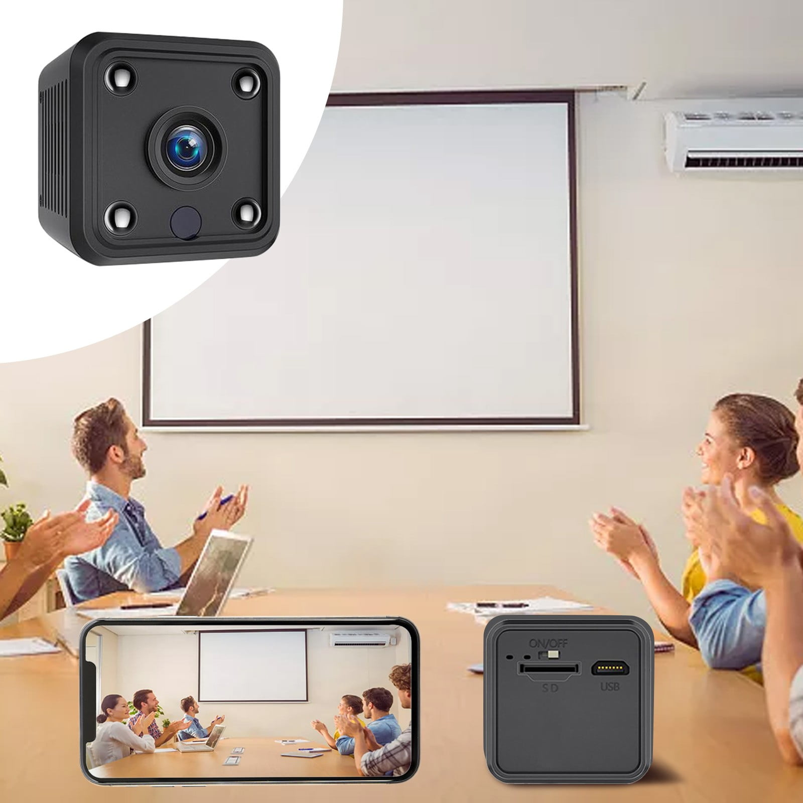 COM1950s Security Camera Wireless Outdoor X6 Hd Camera Wireless Wifi ...