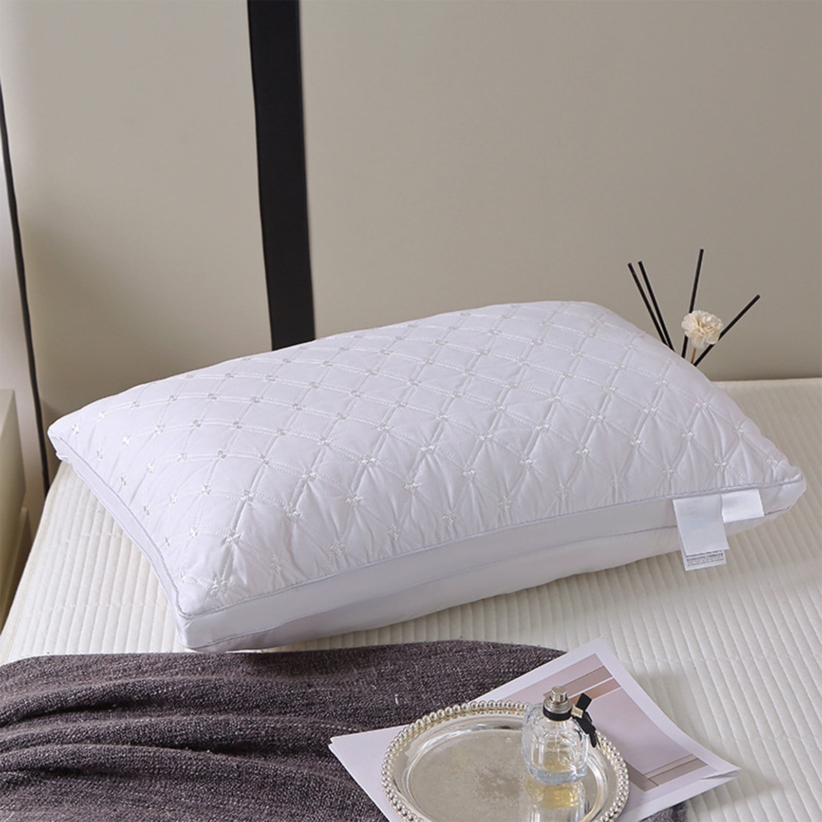 COM1950s Side Sleeper Pillow,Back Pillow for Bed,Hotel Grade Pillow ...