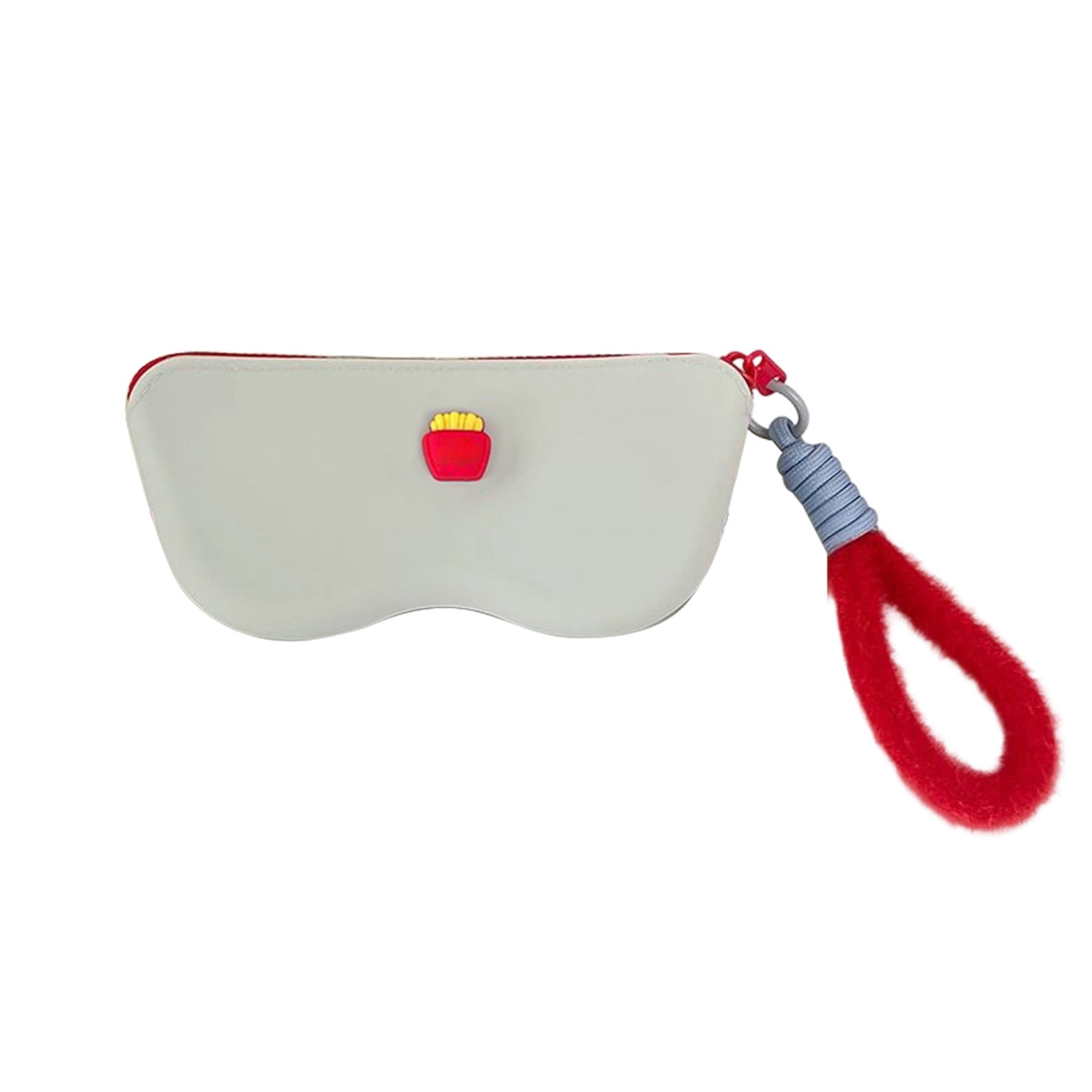 COM1950s Silicone Glasses Bag, Portable Cartoon Glasses Case with ...