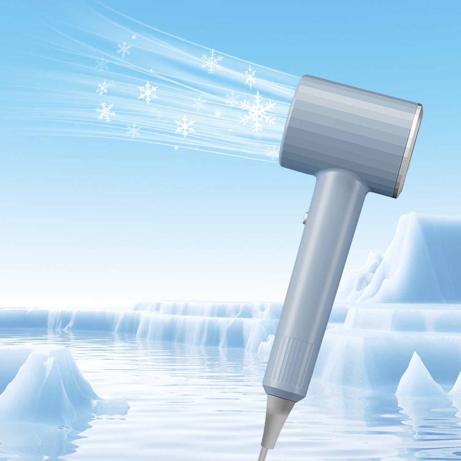 COM1950s Small Hair Dryer for Travel Hair Dryer Home Hair Salon Hair ...