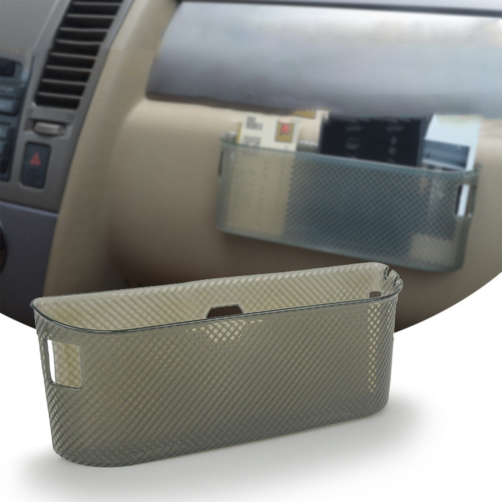 COM1950s Small Plastic Storage Box Car Interior Storage Box Debris Bin ...