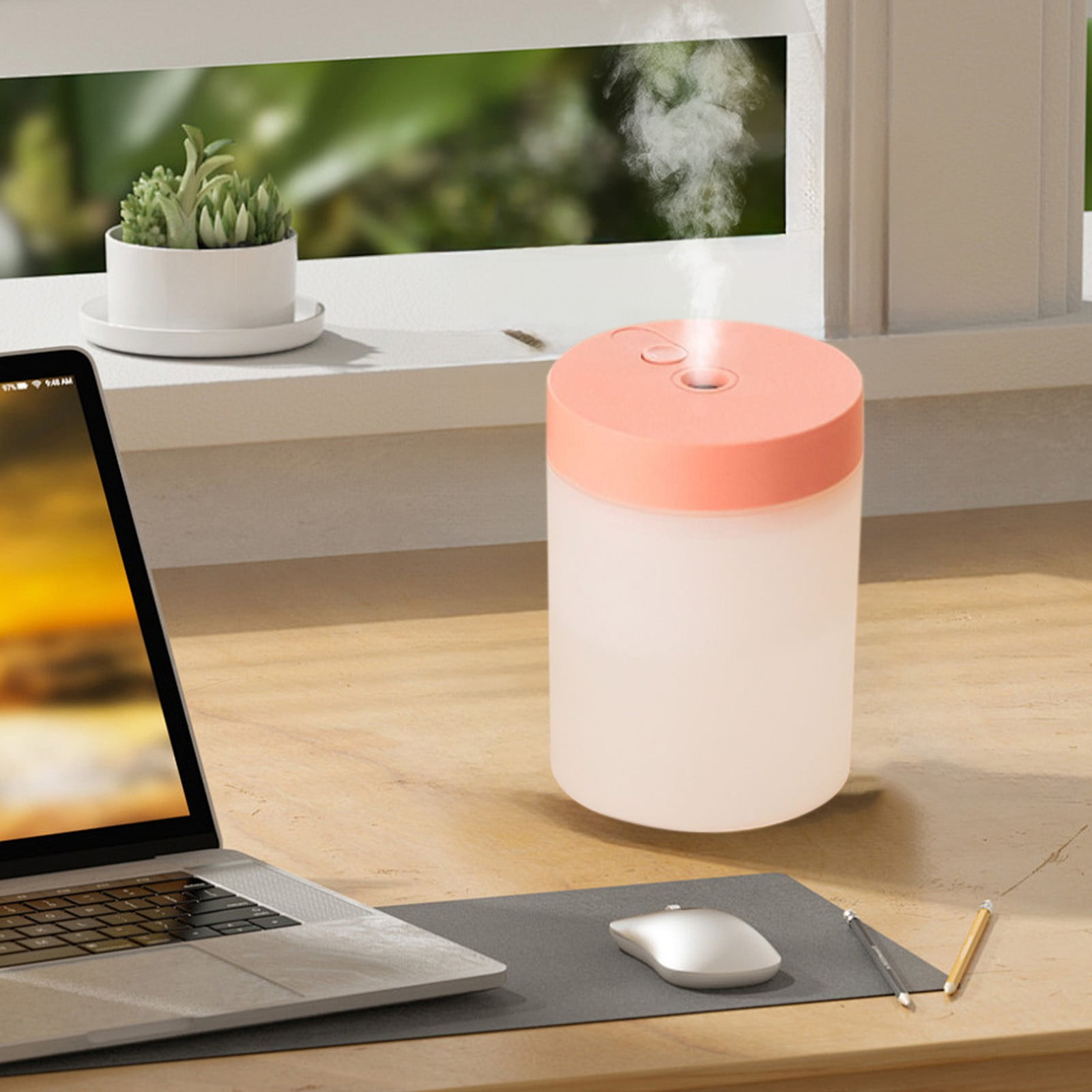 COM1950s Small Room Humidifier for Bedroom Humidifier for Bedroom Home ...