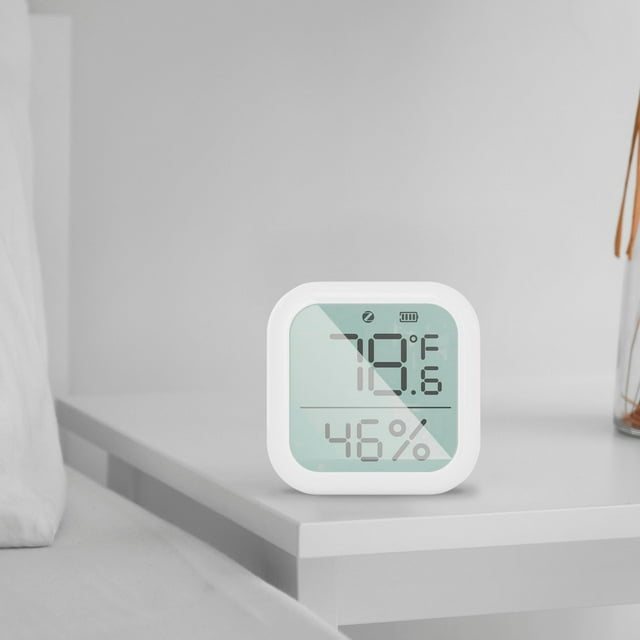COM1950s Smart Home Temperature Humidity Sensor,Wireless App Control ...