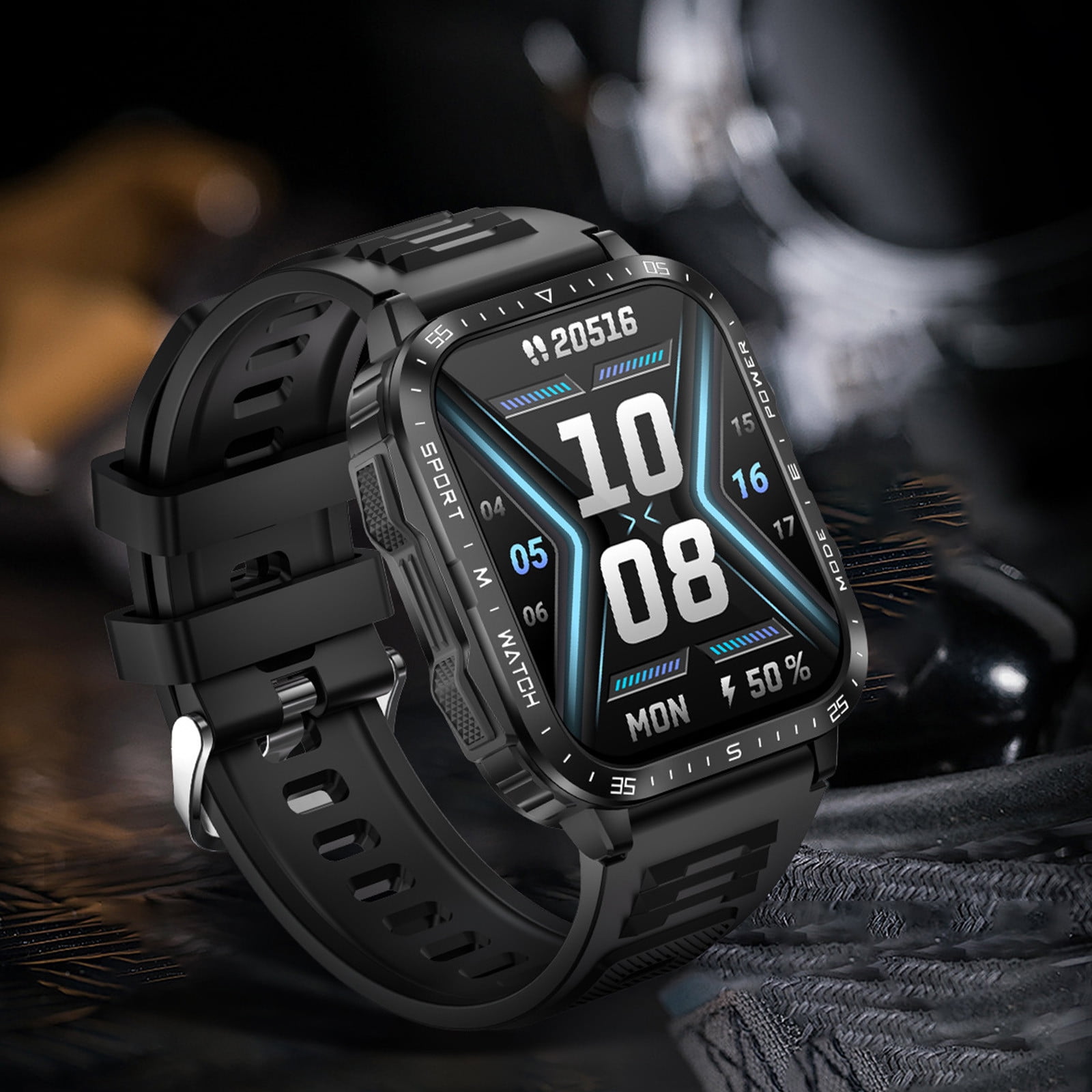 COM1950s Smart Sports Watch Hd Smart Bracelet Advanced Bluetooth ...