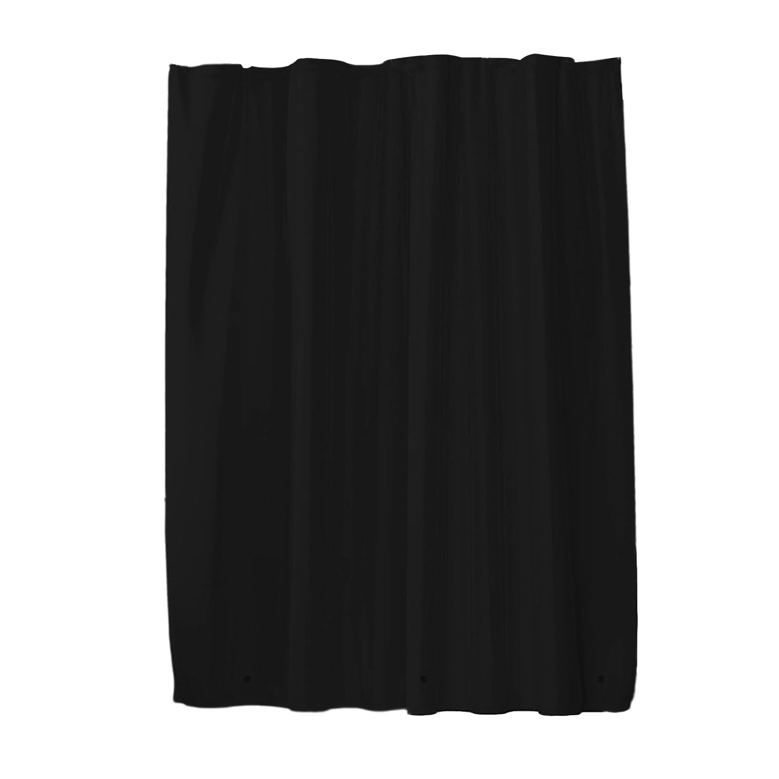 COM1950s Solid Color Shower Curtain, Waterproof Polyester Fabric with ...