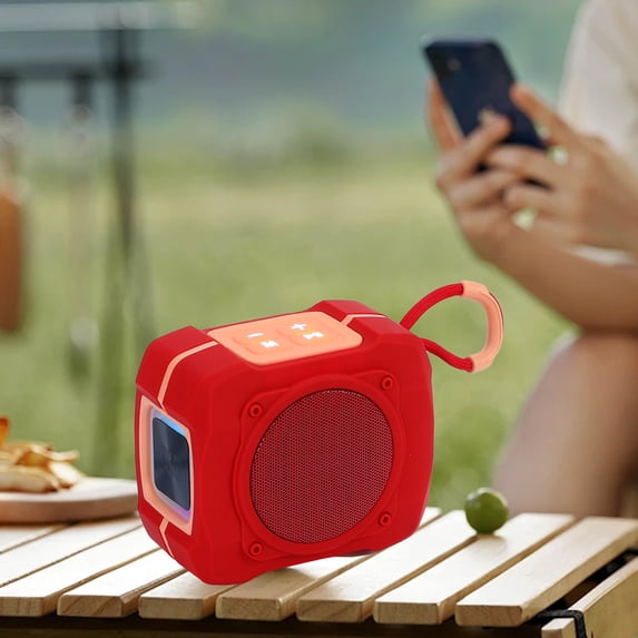 COM1950s Speakers Bluetooth Wireless with Lights Can Make Calls ...