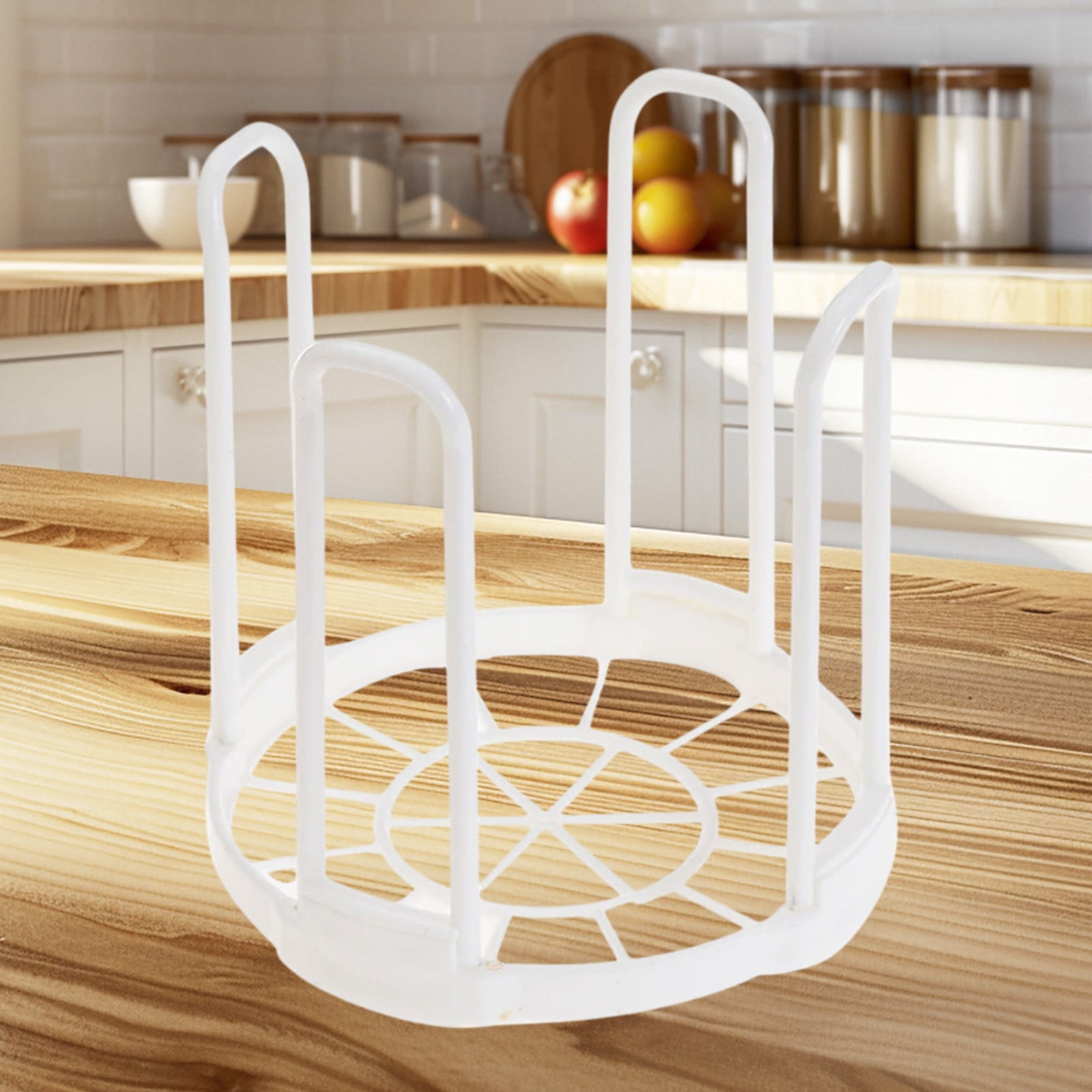 COM1950s Telescopic Dish Rack, Vertical Storage Organizer, Portable ...