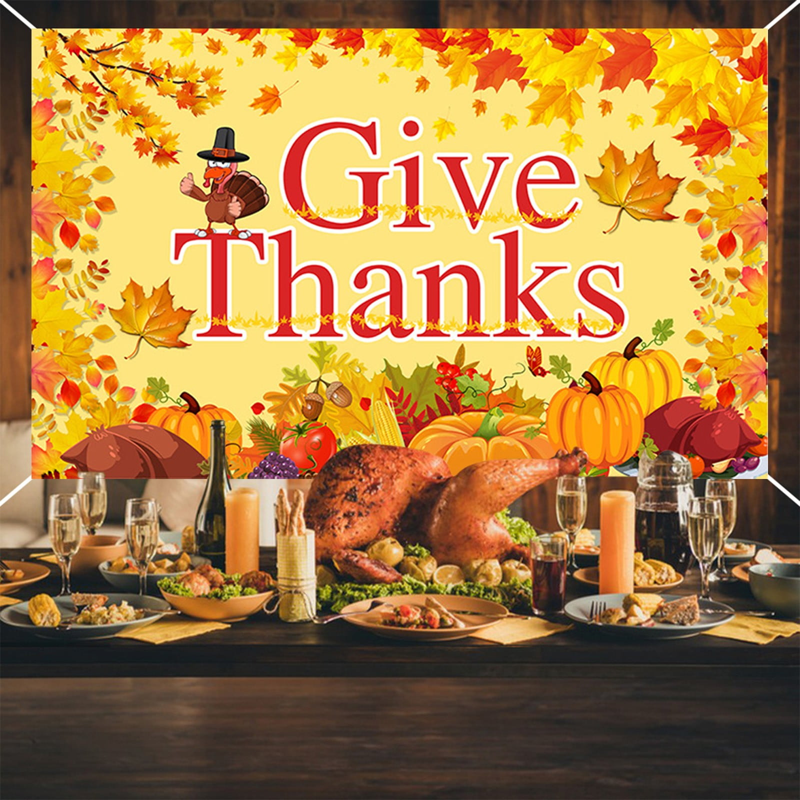 COM1950s Thanksgiving Party Decorations Set Thanksgiving Themed ...