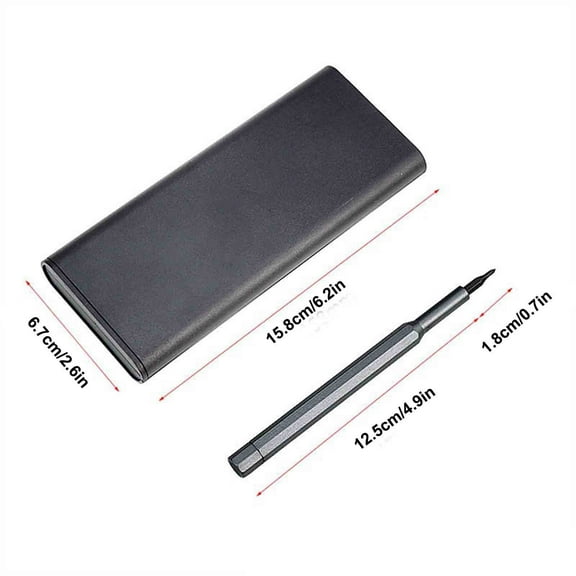 Electric screwdriver,2in1 Pen Driver Set Type-c Kit With Led Driver Set ...