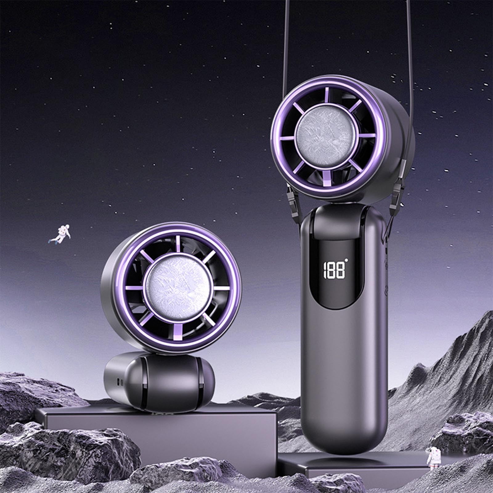 COM1950s Ultra High-Speed Handheld Fan with Thermoelectric Cooling ...