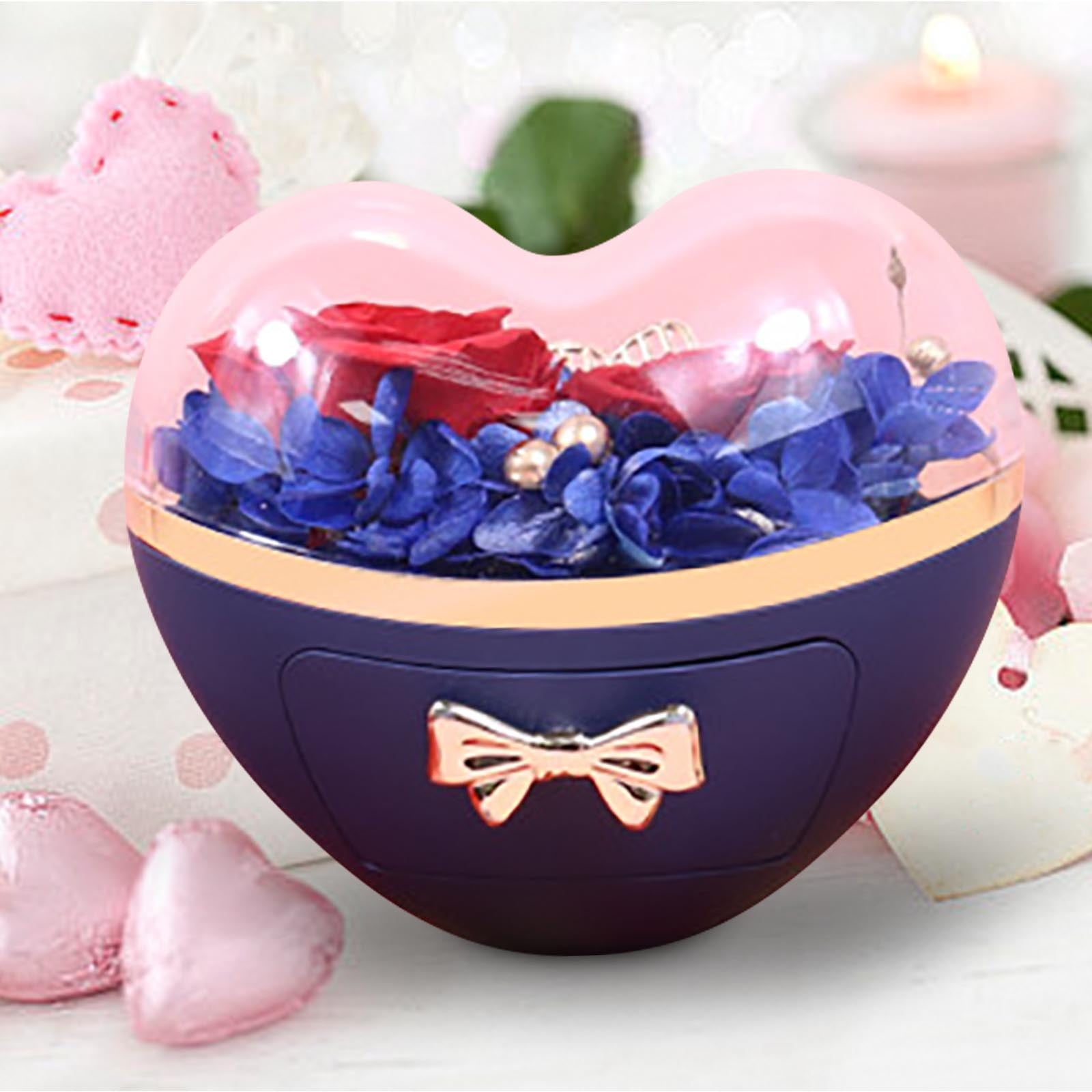 COM1950s Valentine's Day Gifts Valentine's Day Rose Gift Box Window ...
